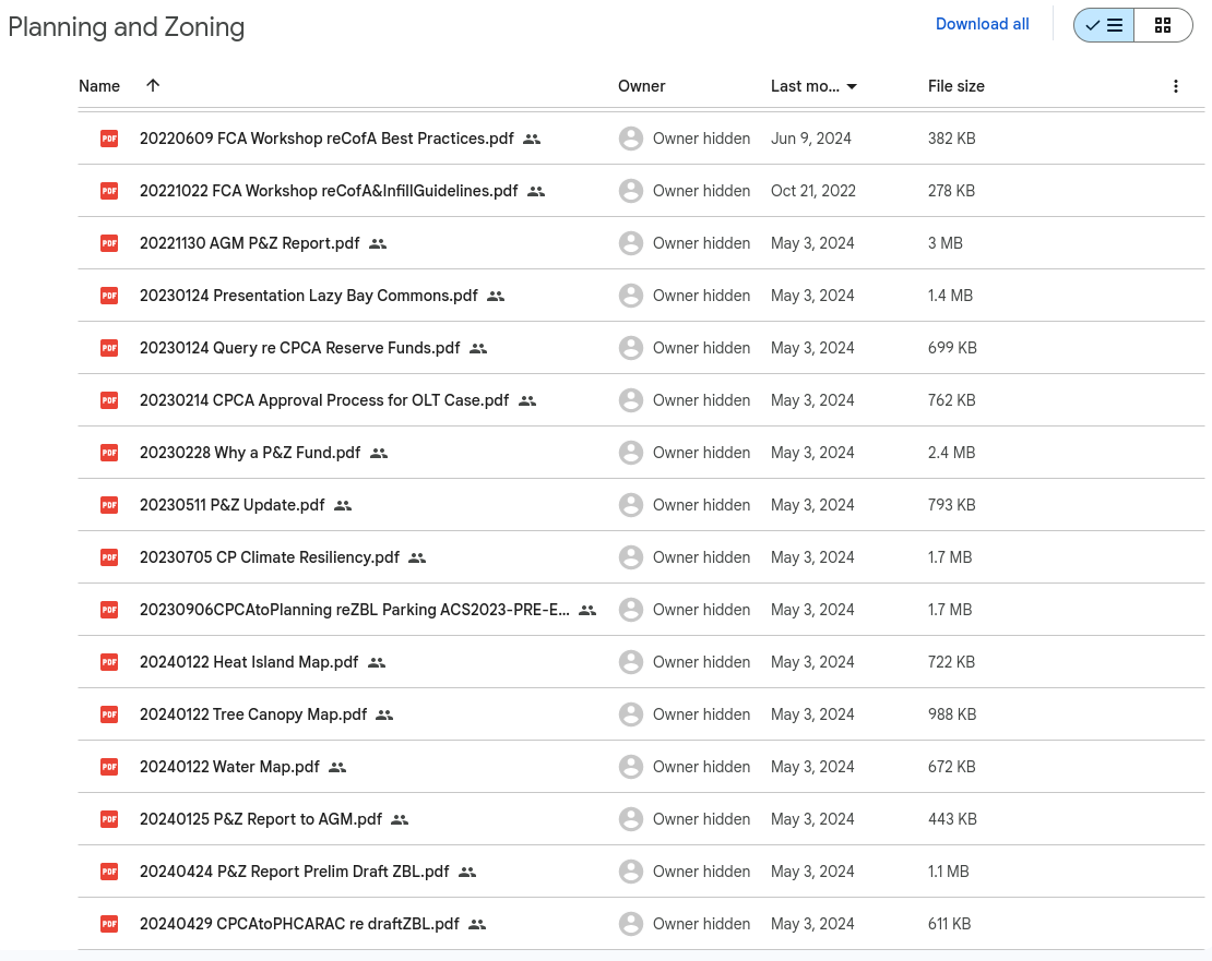 Champlain Park Planning and Zoning Document Archive Now Online ...